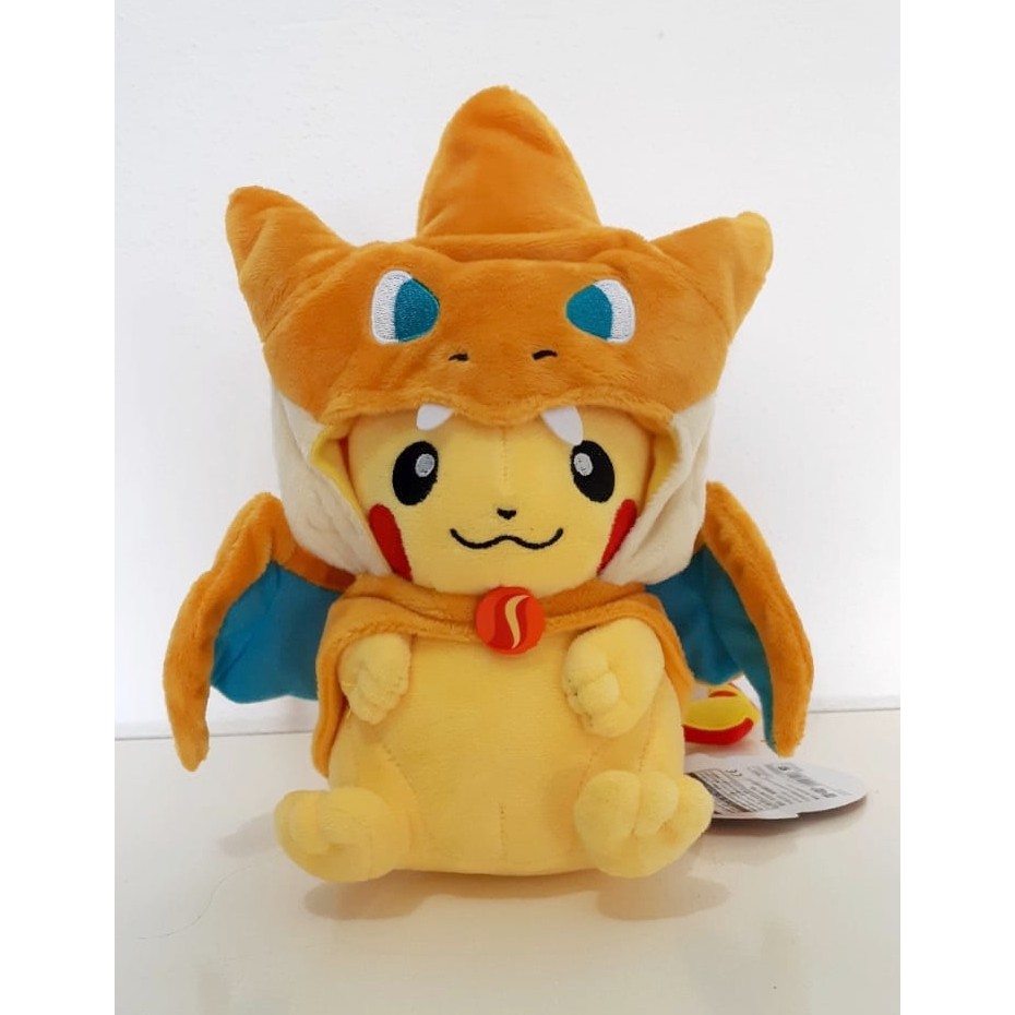 Pelucia Pikachu Cosplay Charizard Pokemon | Shopee Brasil