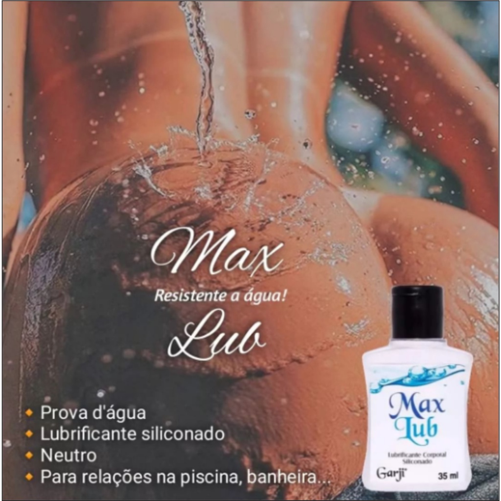 Lubrificante Siliconado Max Lub Deslizante Base De Silicone Garji | Shopee Brasil