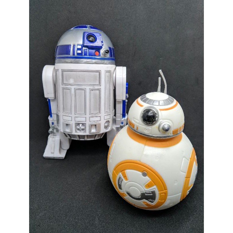 Kit com 2 Action Figure Star Wars R2 D2 e BB8 | Shopee Brasil