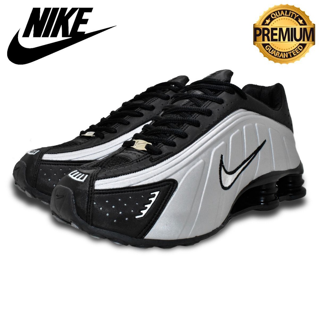 Tenis masculino Nk Shox R4 4 Molas Refletivo Confortável Resistente ...