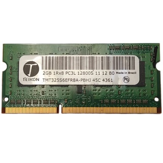 memória ram 4GB memoria PC3L 2GB 1Rx8 12800S TMT325s6EFR8A-PBHJ 45C ...