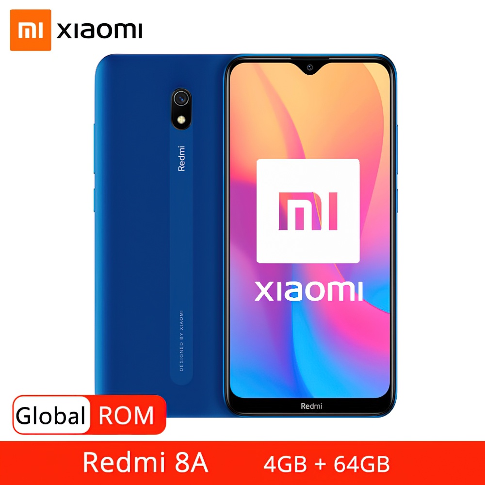 Smartphone Original Xiaomi Redmi 8A 64GB 4GB RAM + Fone - Escorrega o Preço