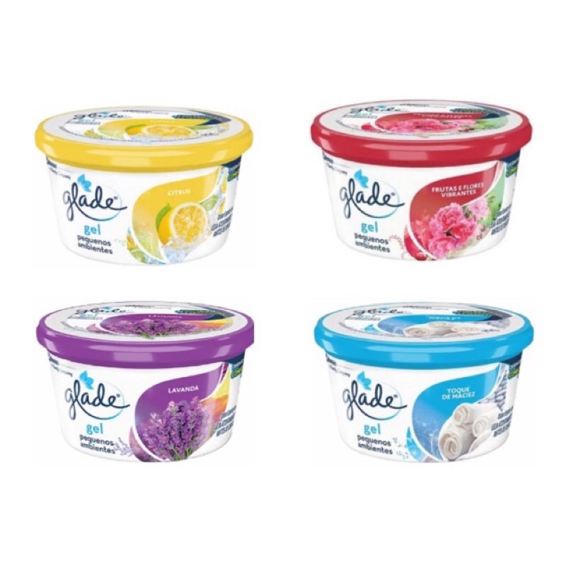 Odorizador Aromatizante Ambiente Glade Gel 70g | Shopee Brasil