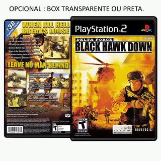JOGO - Delta force Black Hawk Down - Game em Dvd para Ps2 / Playstation ...