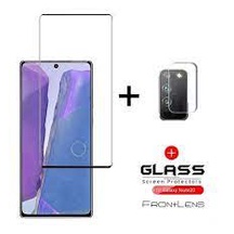 Kit 2X1 Samsung Galaxy Note 20 - Película Frontal Vidro 3D + Pelicula ...