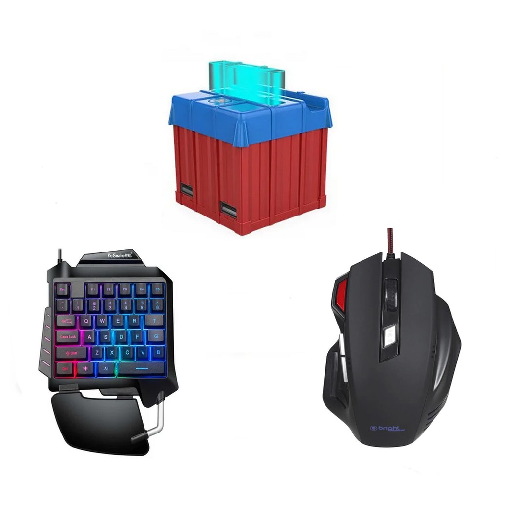 Mobilador Battle Dock Bluetooth Free Fire Teclado Mouse | Shopee Brasil