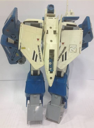 Blue Alpha Fighter Mars Base Robotech Macross Mospeada Gakken | Shopee ...
