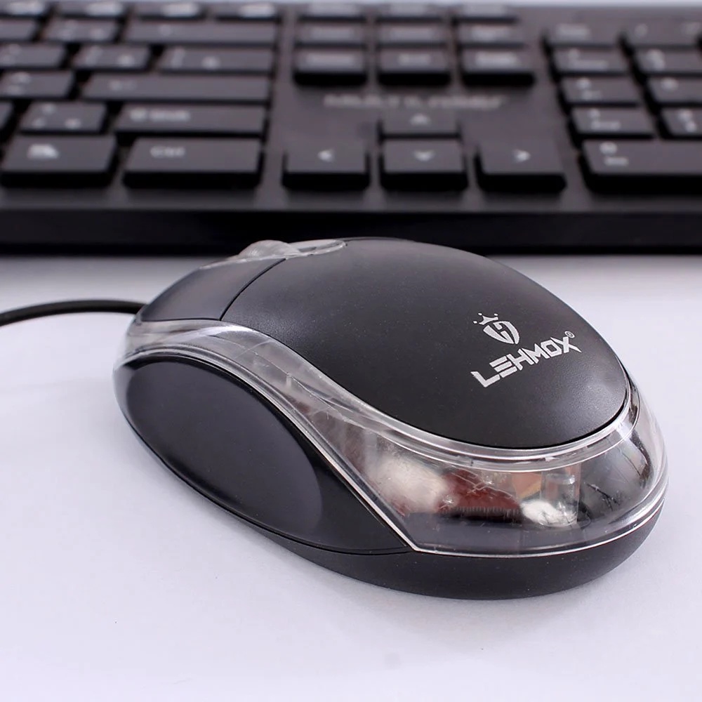 Mouse com fio - Lehmox | Shopee Brasil