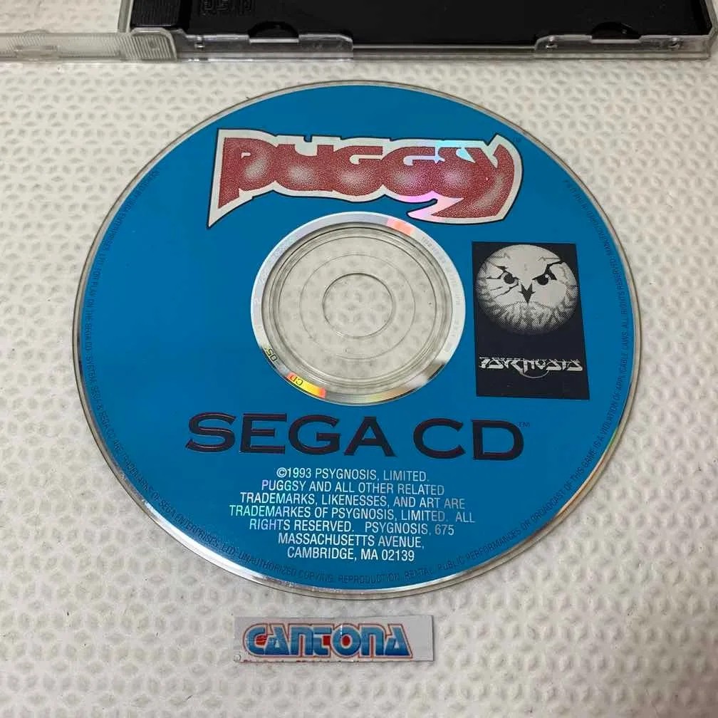 Somente Midia Original Puggsy Sega Cd | Shopee Brasil
