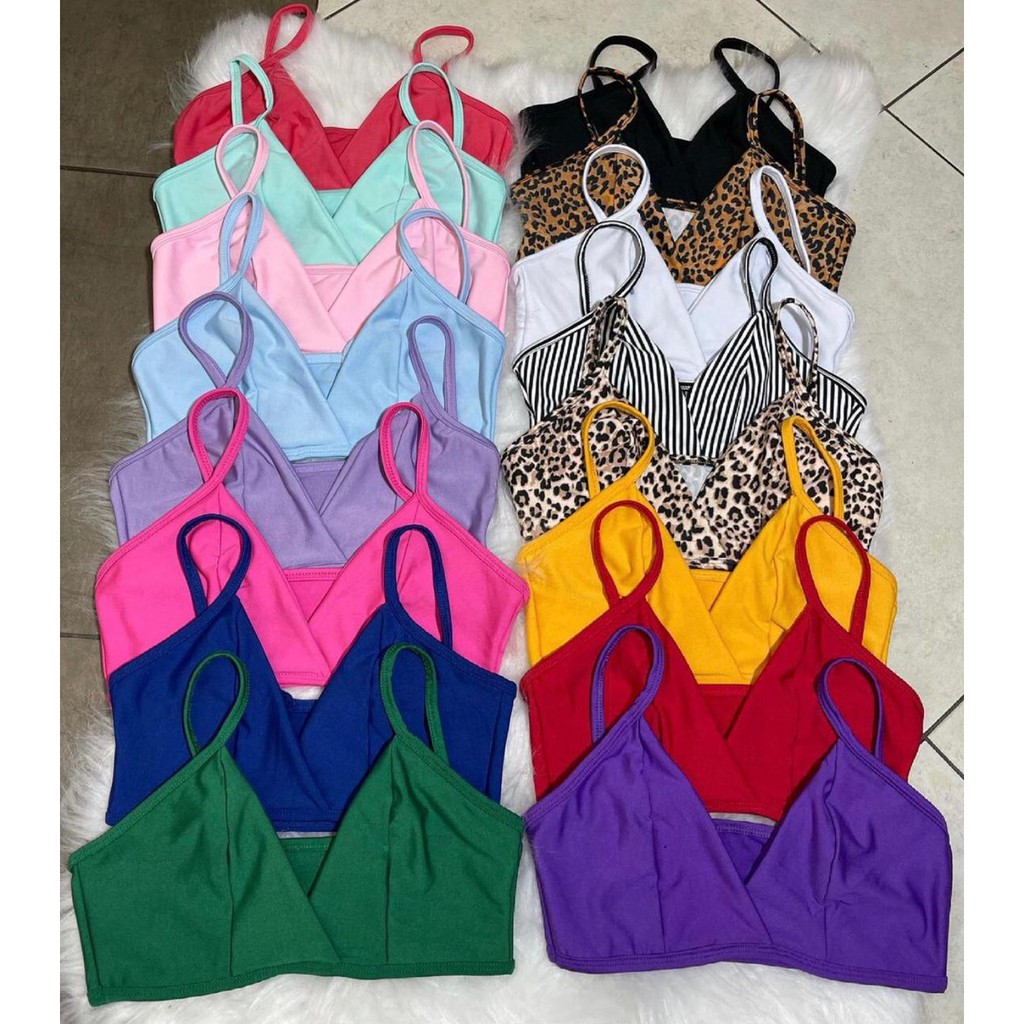 Cropped Meia Lua | Shopee Brasil