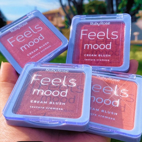 Blush Cremoso Linha Feels Ruby Rose | Shopee Brasil