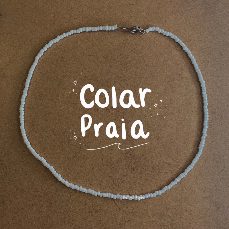 Colar Praia | Shopee Brasil