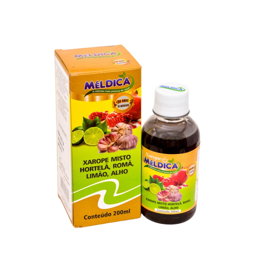 Xarope Antigripal Tosse Seca Resfriado Asma 7 Ervas 200ml - Meldica ...