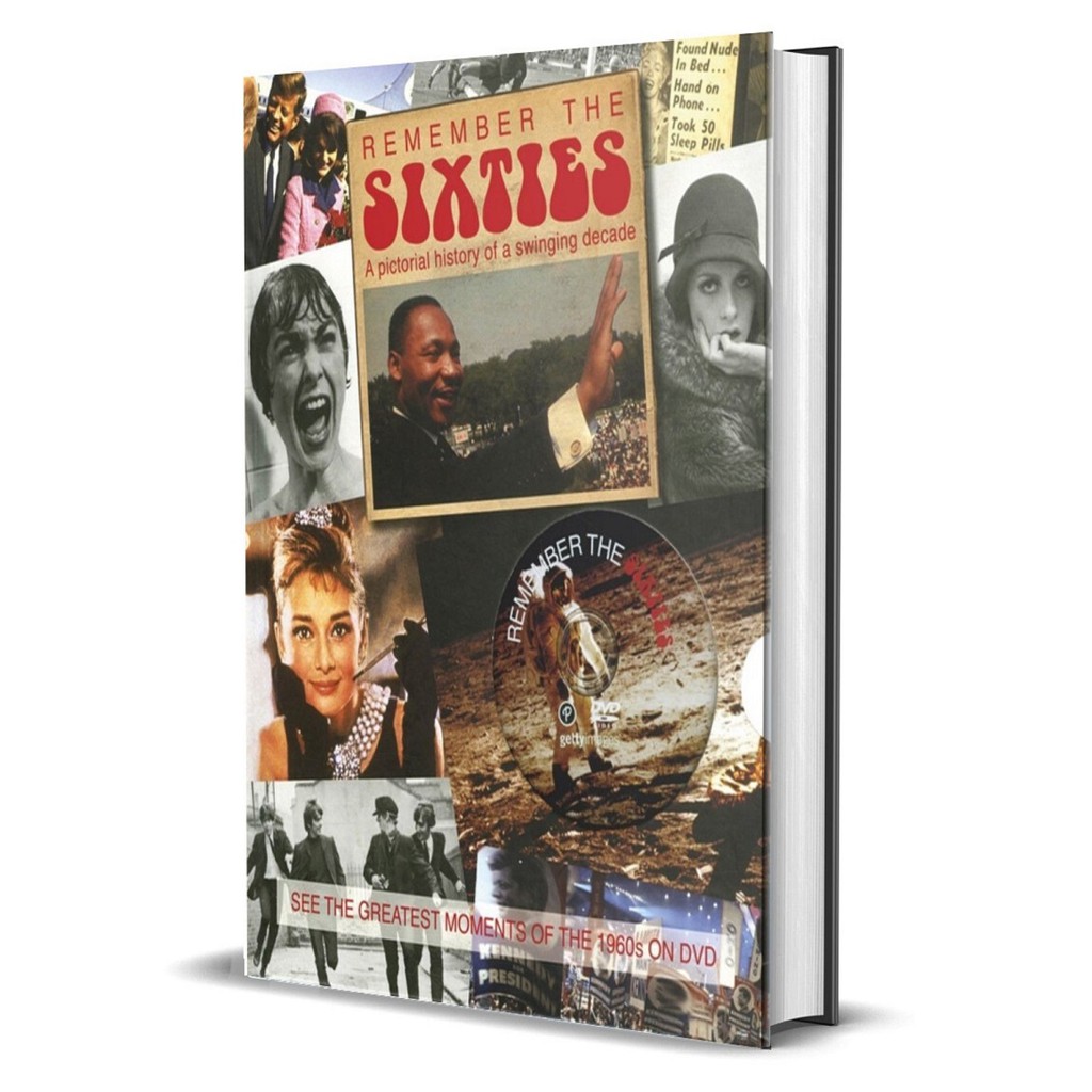 Livro Remember the Sixties Book and DVD Importado Inglês Capa Dura ...