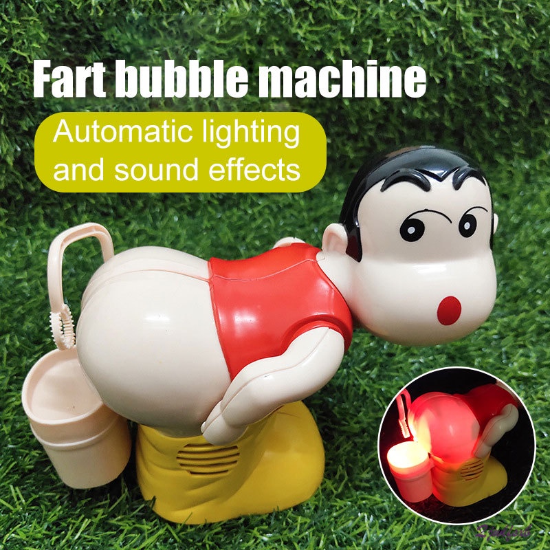 Bolha Elétrico Fart Bubble Blower Forma Fofa Para Crianças Crianças ...