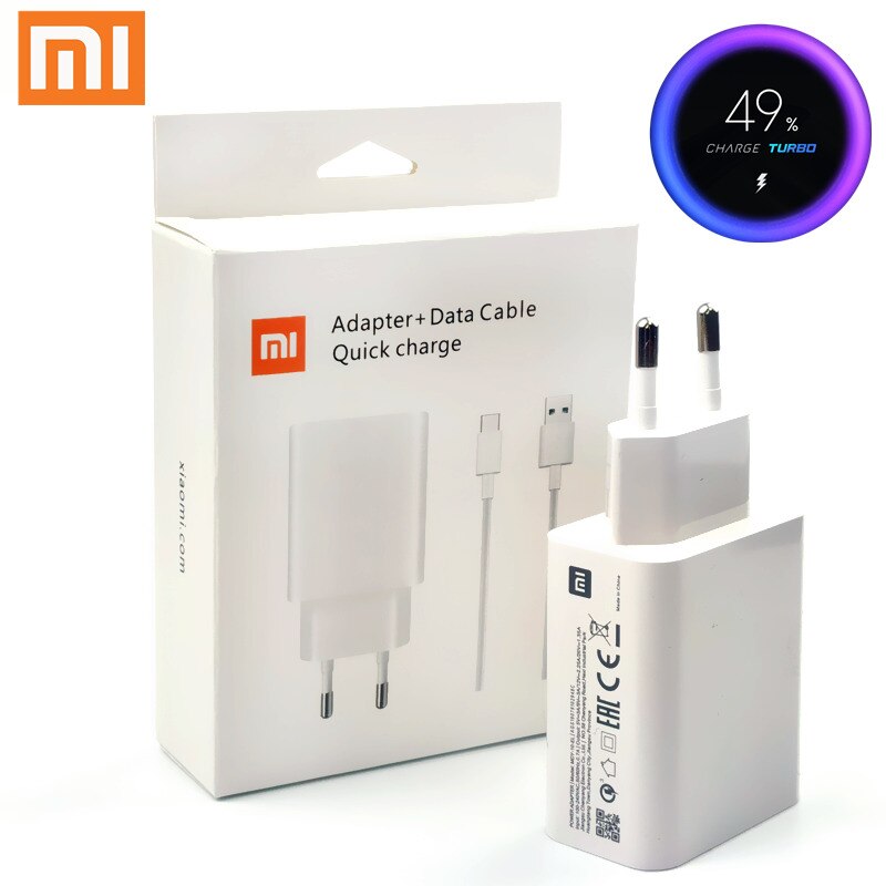 xiaomi mi 10 9 fast charger Power adapter 27W Turbo quick charge usb ...
