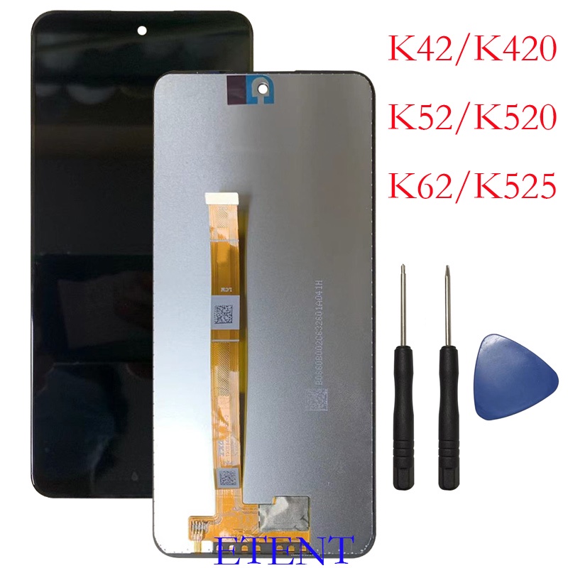 Tela Frontal Display LCD Touch Completo Compativel LG K42 K420 K52 K520 ...