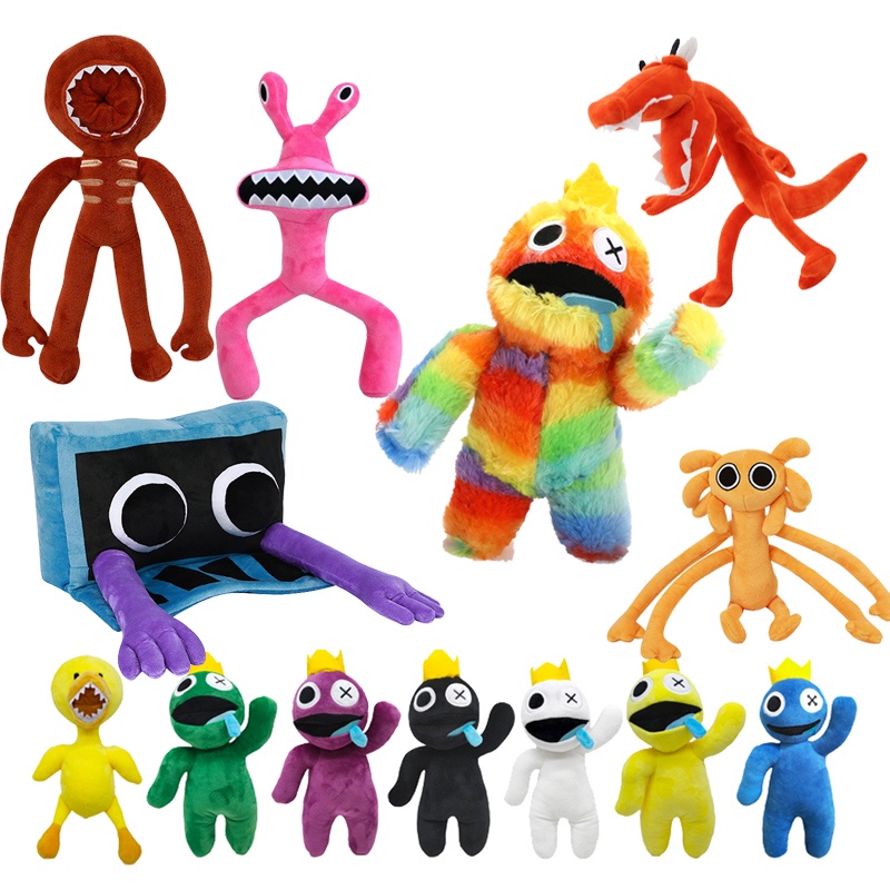 Roblox Rainbow Friends Coloridos Pelúcia Brinquedos Azul Amarelo Verde ... Roblox Rainbow Friends Coloridos Pelúcia Brinquedos Azul Amarelo Verde ...