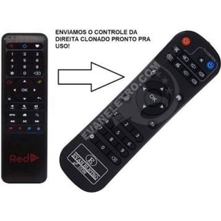 Controle Remoto para Receptor Red Pro | Shopee Brasil
