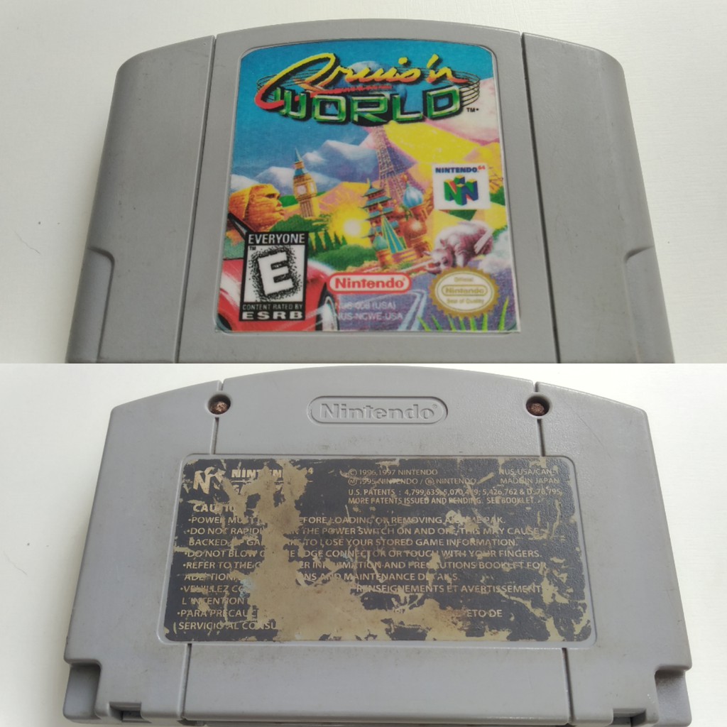 Cruis'n World - Nintendo 64 - Original Americana - Relabel | Shopee Brasil