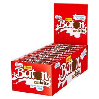 Chocolate Baton Caixa C30 Unidades Garoto Criança Bebe Adora Choco ...