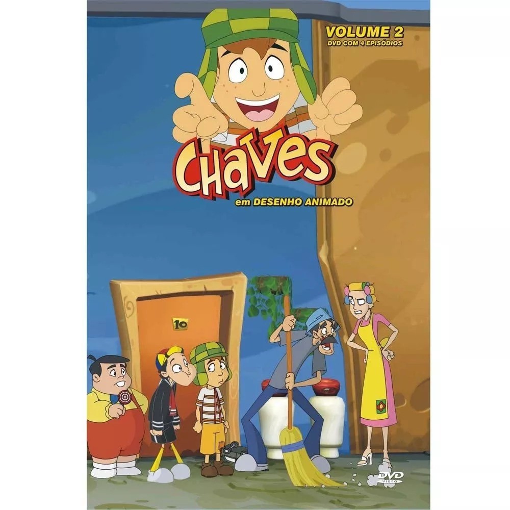 Dvd - Chaves - Em Desenho Animado - Volume 2 - Lacrado | Shopee Brasil