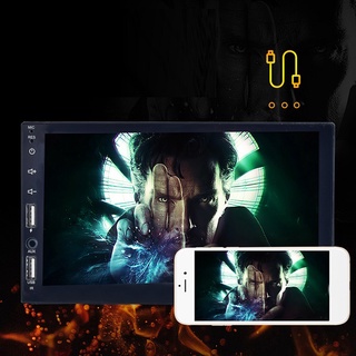 Central Multimídia MP5 1Din Com tela de 7, Bluetooth, USB, Espelha o Celular | Shopee Brasil