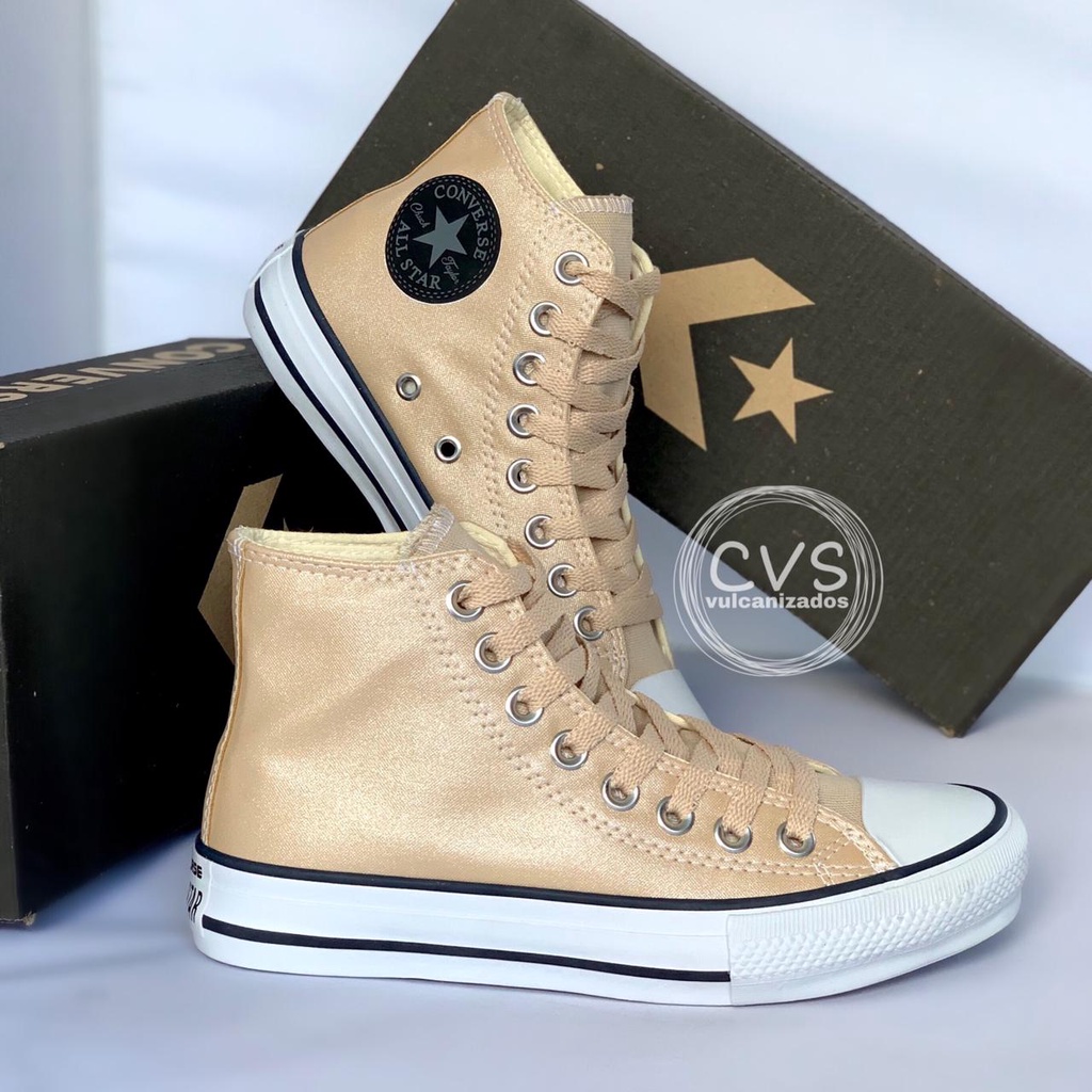 Tênis all star botinha cano alto converse bota feminina - Faz a Boa!