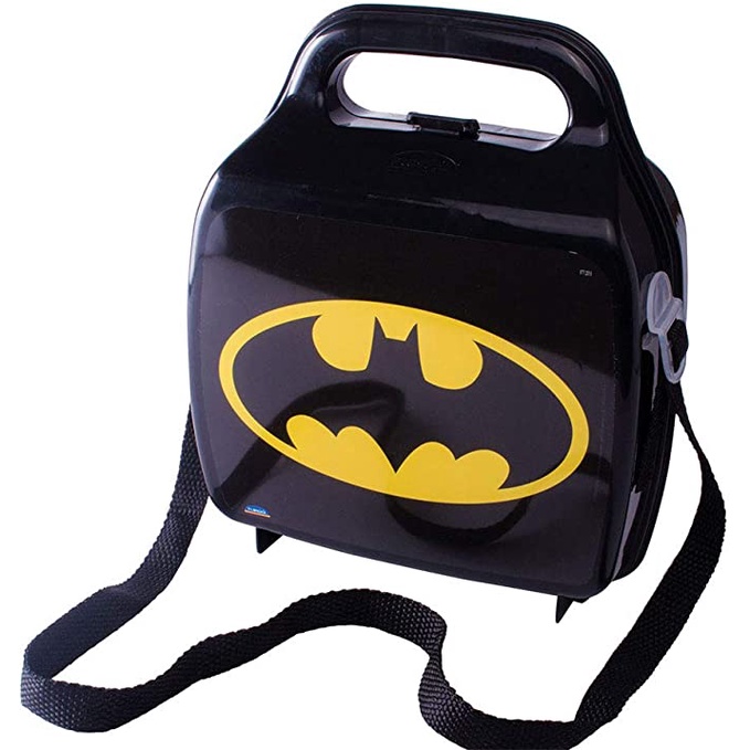 Lancheira Plástica Batman Plasútil Preto | Shopee Brasil
