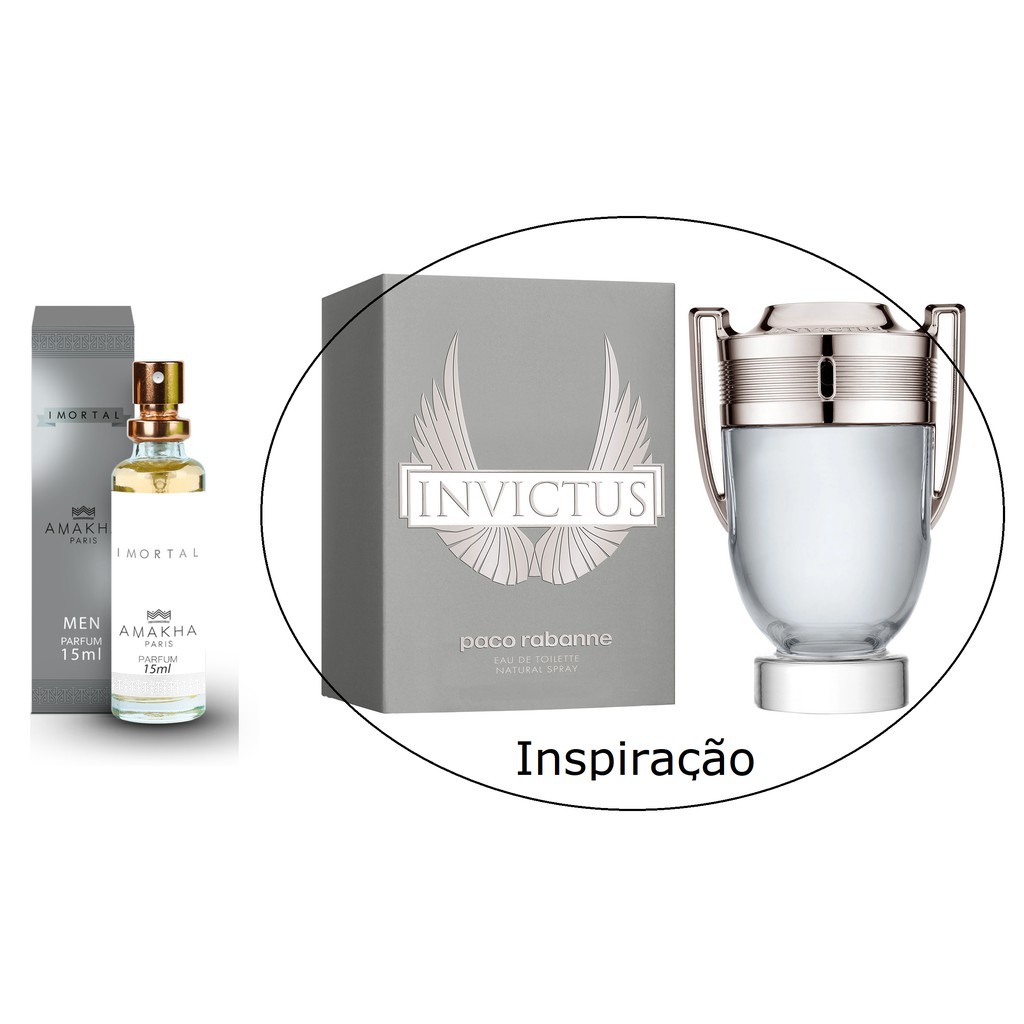 Perfume masculino Imortal AMAKHA PARIS 15ml | Shopee Brasil