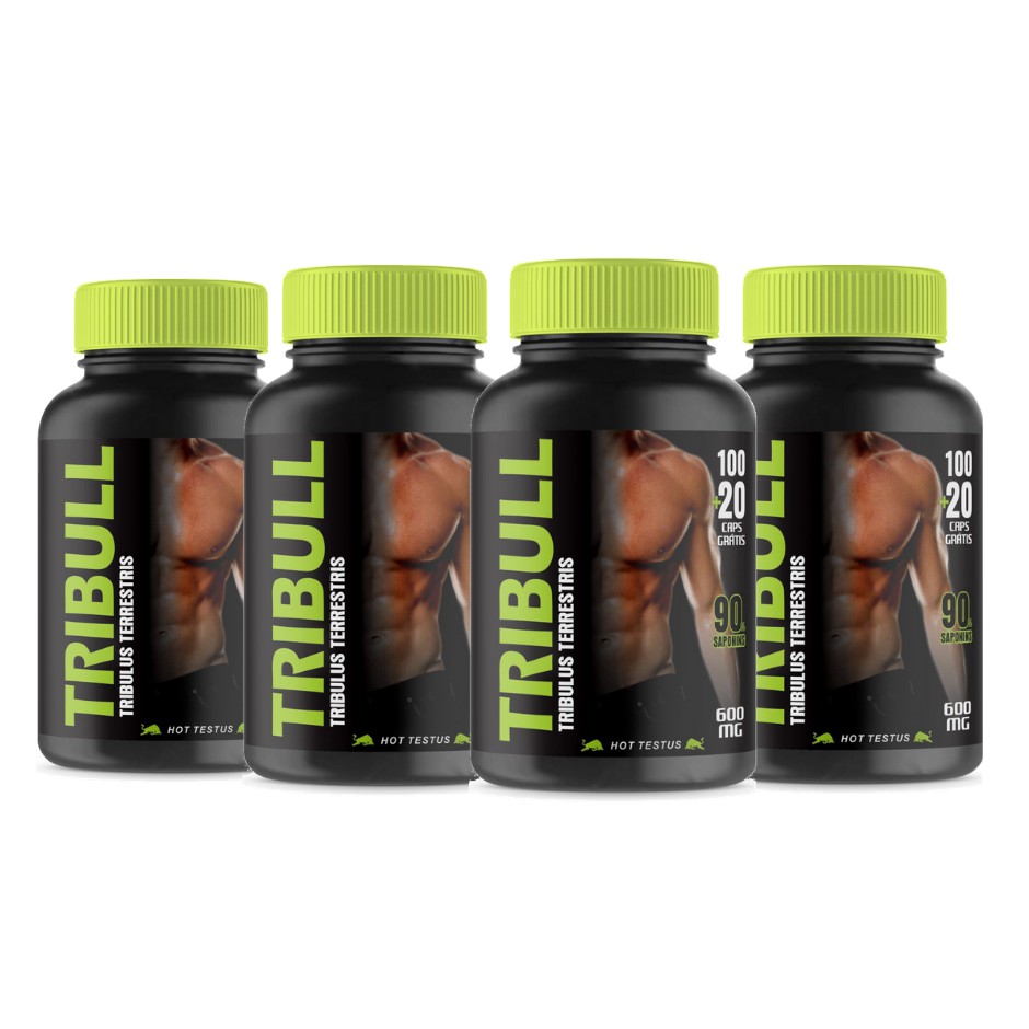 Tribull Tribulus Terrestri 750 Mg 120 Caps 4 Unidades | Shopee Brasil
