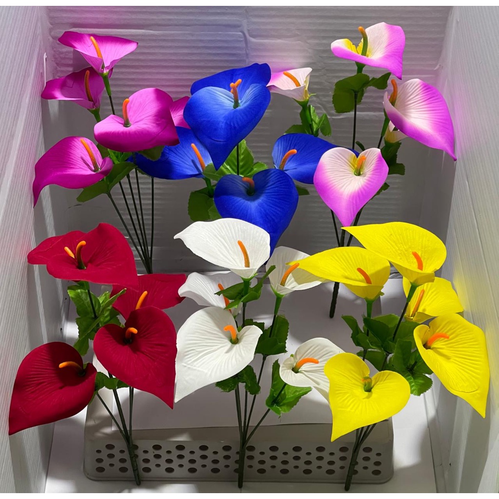 Copo de leite C/5 flores | Shopee Brasil