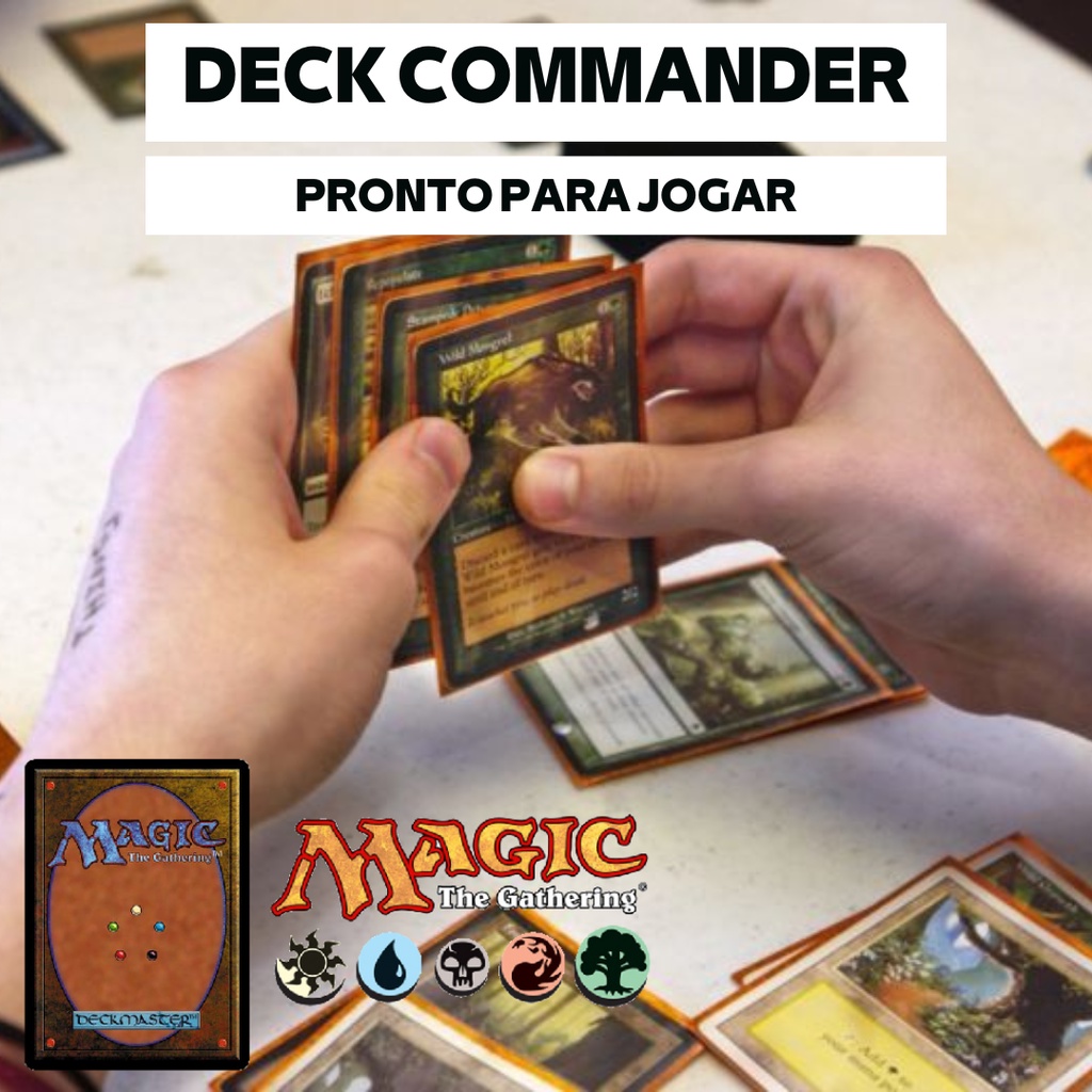 Deck Magic Commander Completo - Escorrega o Preço