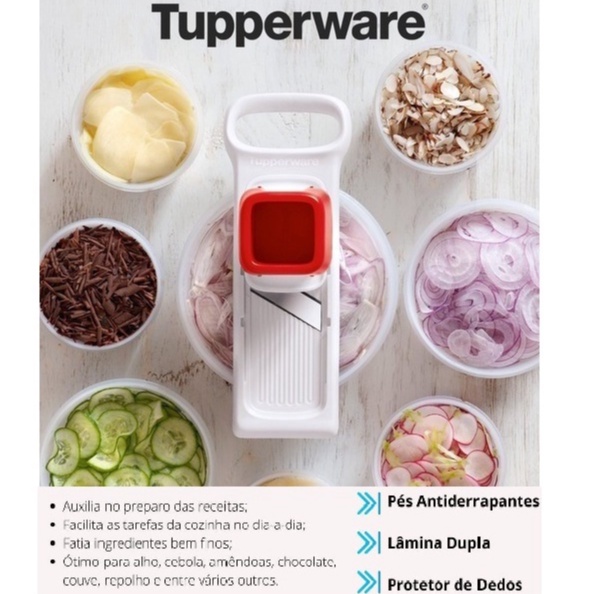 Tupperware Super Chef Mini Cortador De Legumes | Shopee Brasil