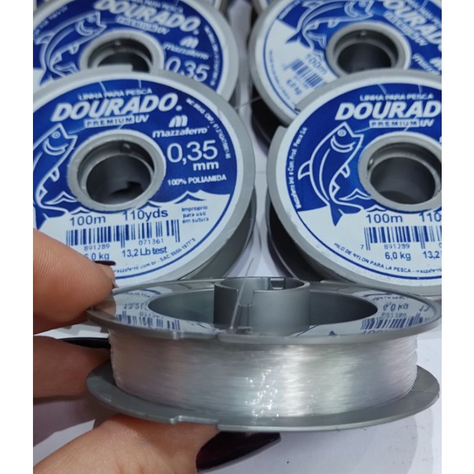 Fio de Nylon Transparente para Bijuterias 0,35mm x 100m - Linha de ... Fio de Nylon Transparente para Bijuterias 0,35mm x 100m - Linha de ...