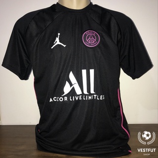 Camisa de Time Futebol Paris Saint-Germain PSG Messi Azul, Preta, Tie ...