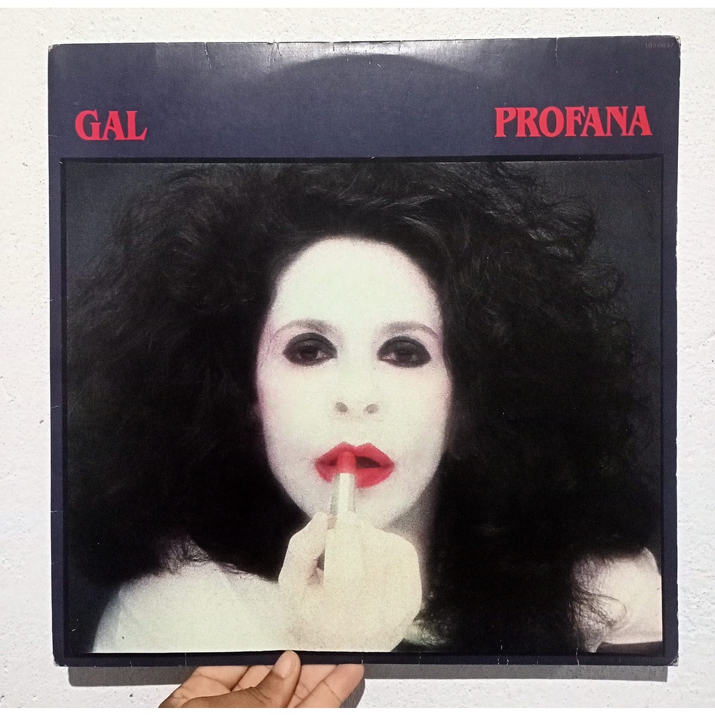 Lp Vinil Gal Costa - Profana (mpb/1984) | Shopee Brasil
