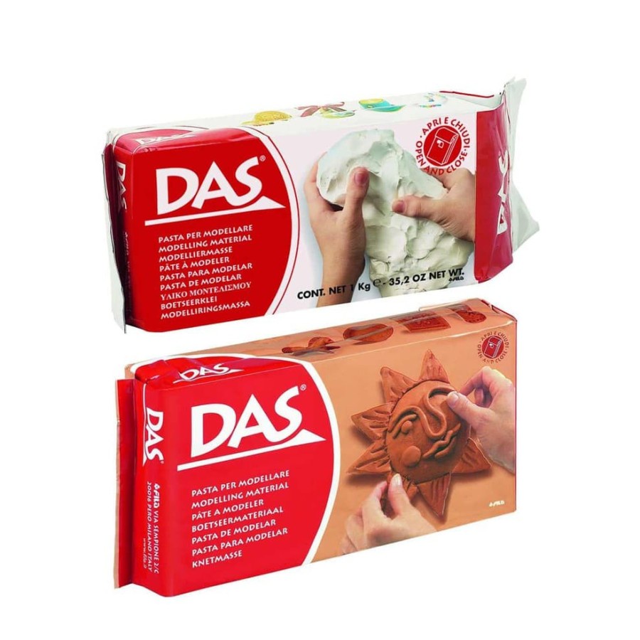 Argila Modeladora DAS 500GR/Land Arte Modelagem De | Shopee Brasil