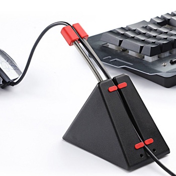 Organizador De Fios/Cabos/Suporte Para Mouse Bungee | Shopee Brasil