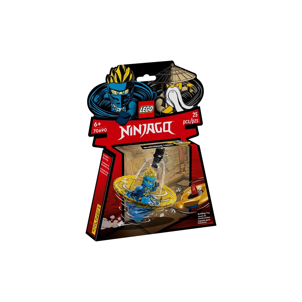 Lego Ninjago Treinamento Ninja Spinjitzu do Jay 70690 - Lego | Shopee ...