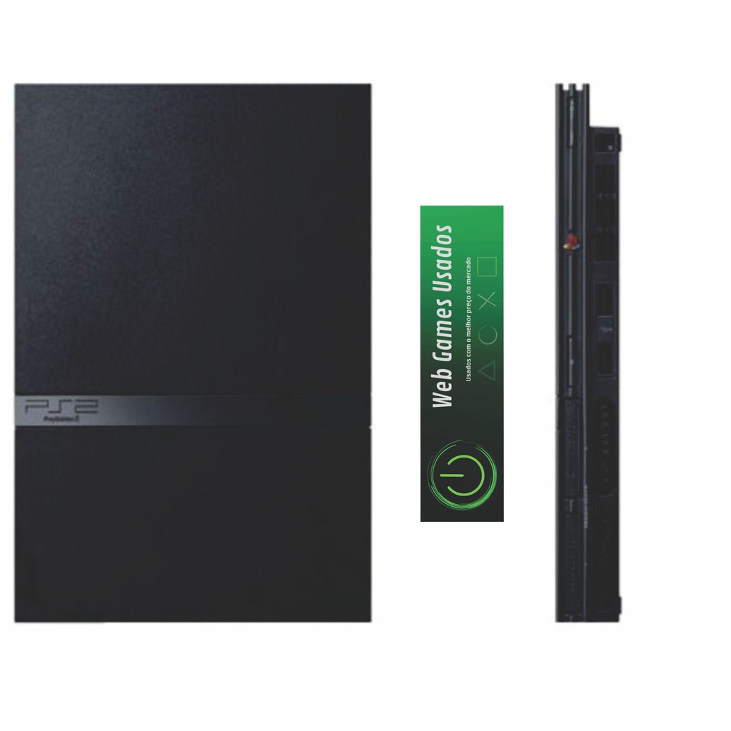 ps2 slim modelo 70xxxx em diante prata já configurado pra OPL muito top ...