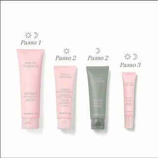 Sistema TimeWise 3D Mary Kay - KIT COMPLETO - Escolha entre Pele Oleosa/Mista ou Seca/Normal ...