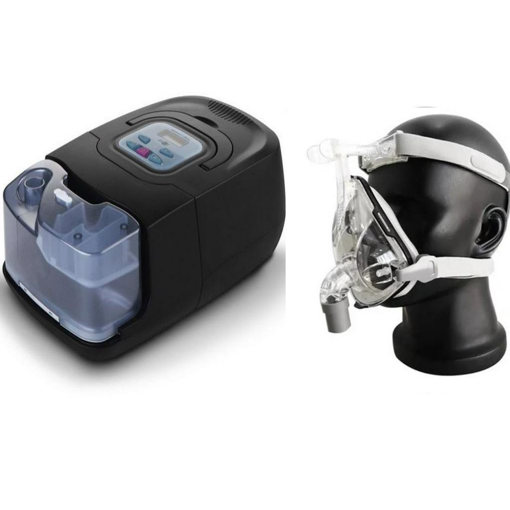 Kit CPAP Auto RESmart Gl com Umidificador e Máscara Full Face F1B ...
