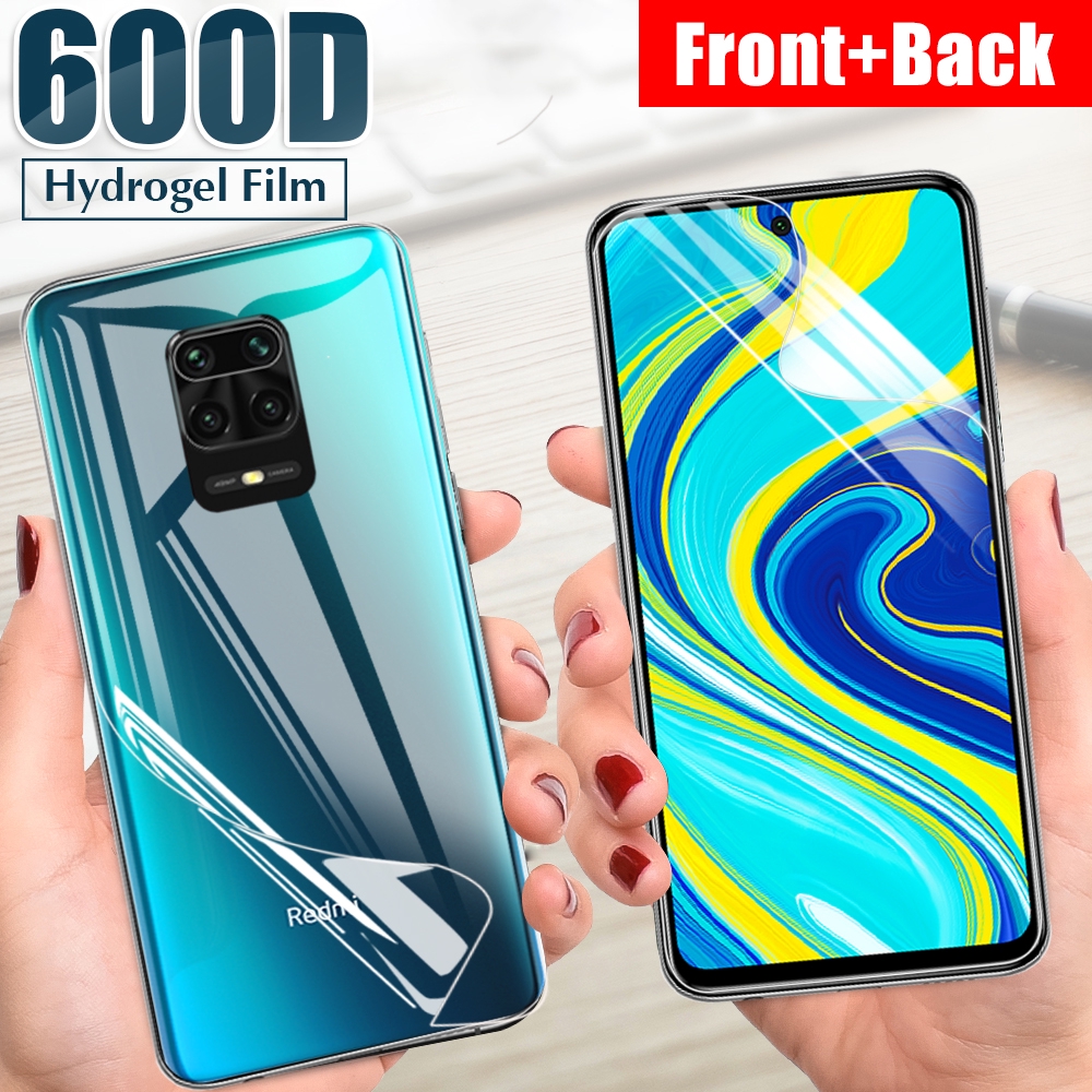 Soft Hydrogel Film for Xiaomi Mi Redmi Note 9 8 7 10 Pro max 10S 4G 5G 9s 9T Poco F3 M3 X3 Pro ...