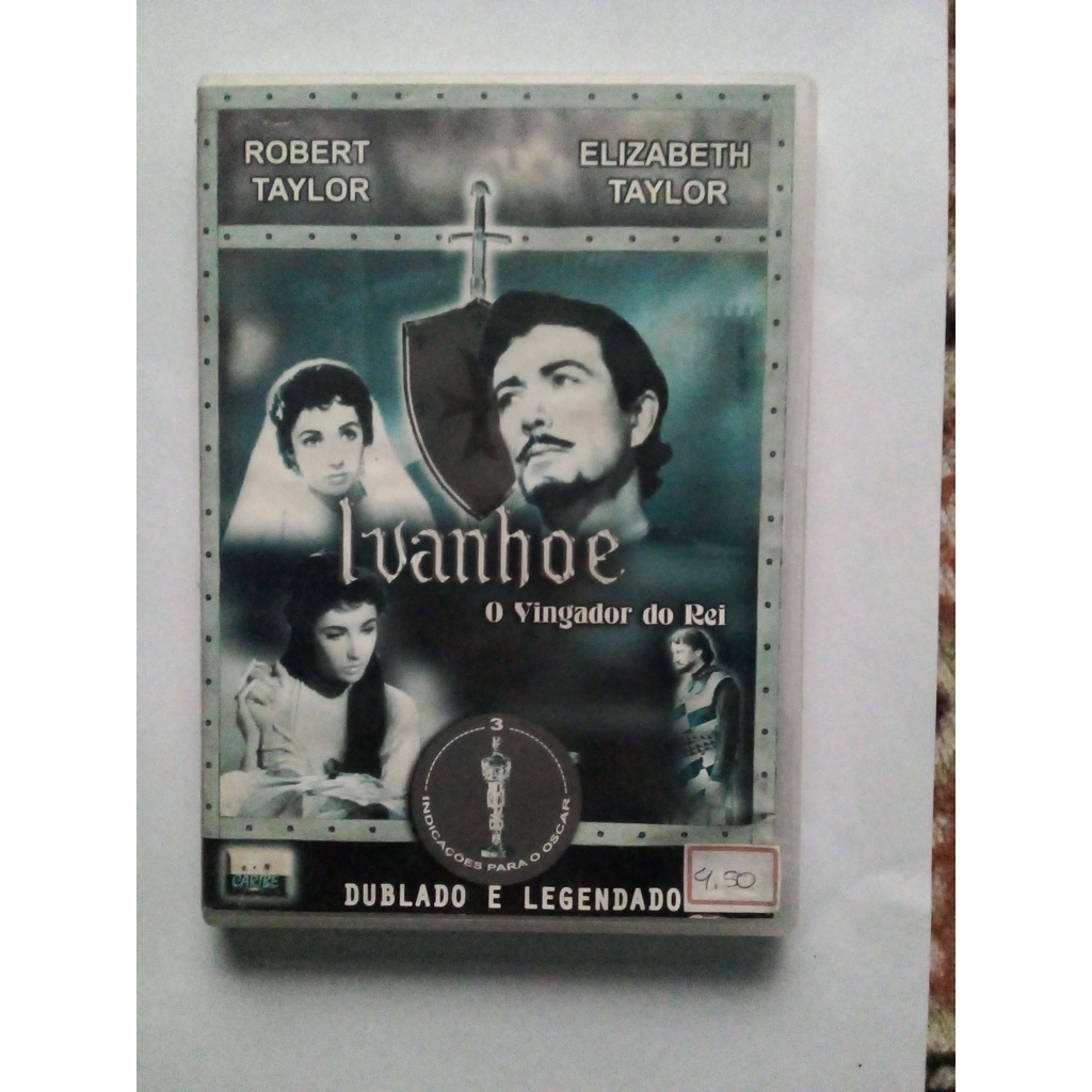 DVD ORIGINAL IVANHOE | Shopee Brasil