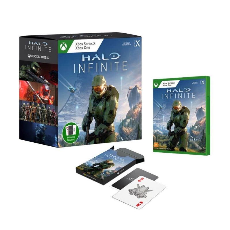 Halo Infinite mídia física (Edição Exclusiva) - Xbox Series X/S, One ...