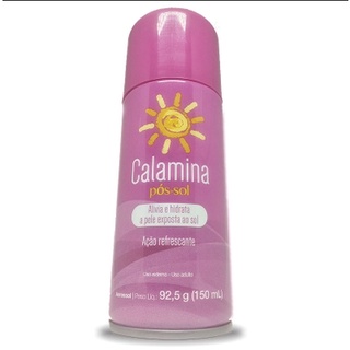 Calamina Pós Sol - Alivio de queimaduras causadas pelo sol - Hidrata e ...