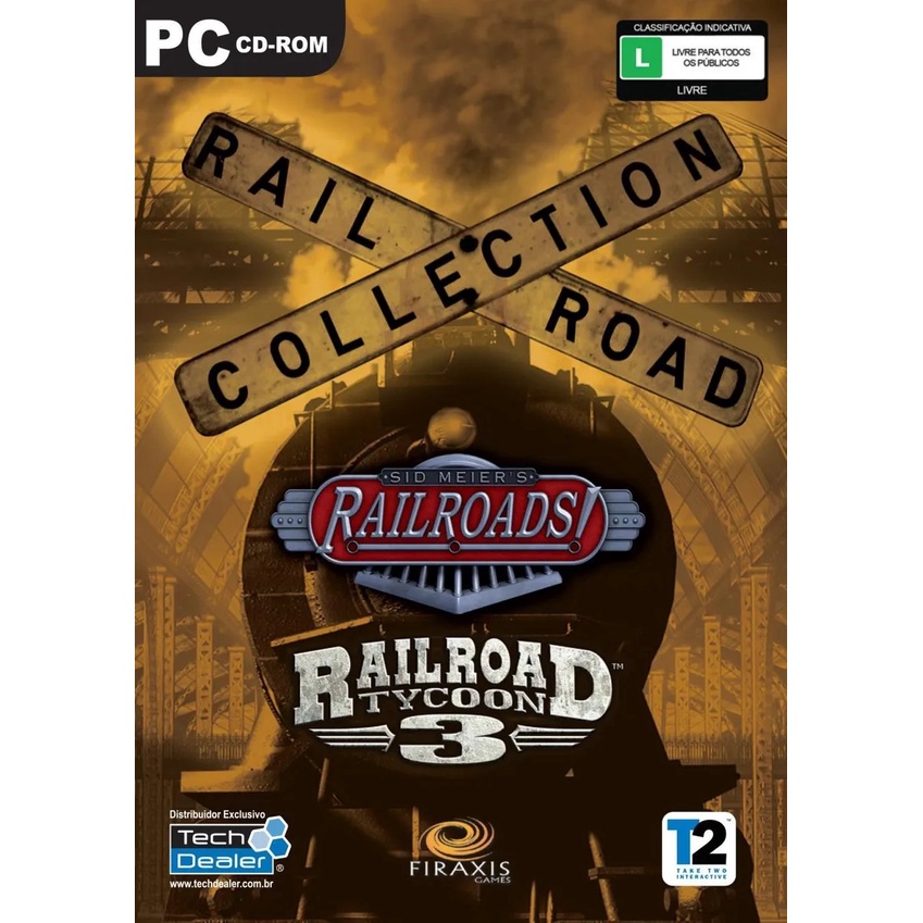 Railroad Collection: Sid Meier's Railroads + Railroad Tycoon 3 - Jogo ...