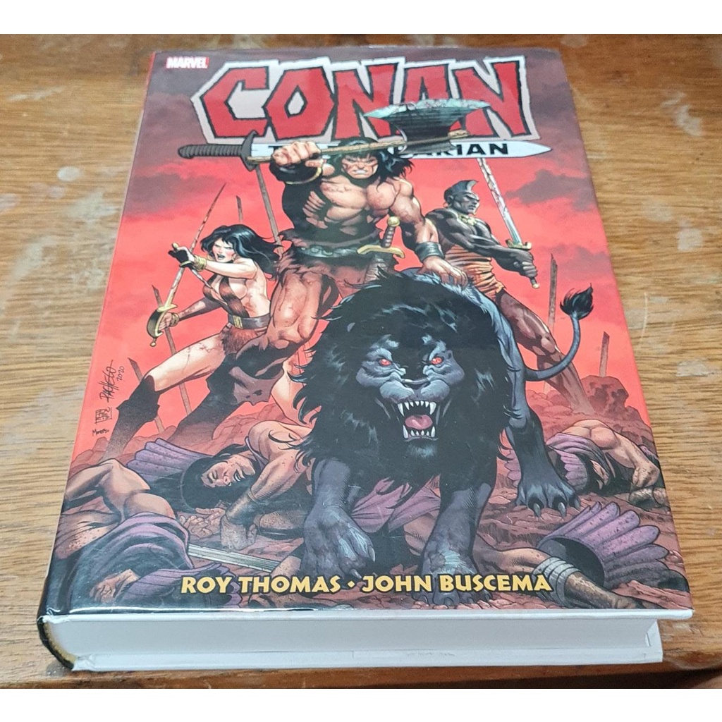 Conan The Barbarian The Original Marvel Years Omnibus Vol 4 Capa