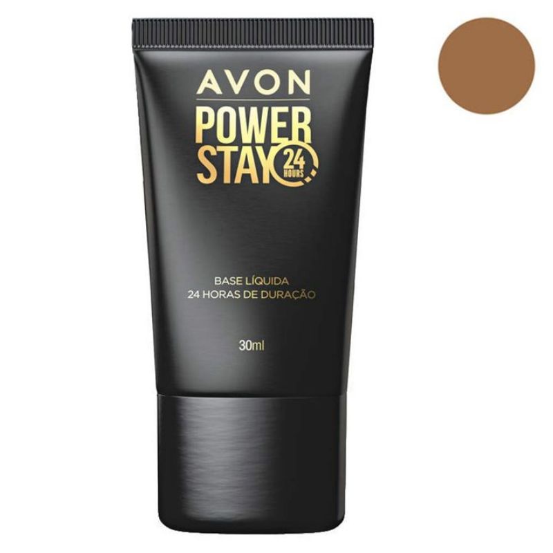 Base Líquida Avon Power Stay 30 ml 330 Q | Shopee Brasil